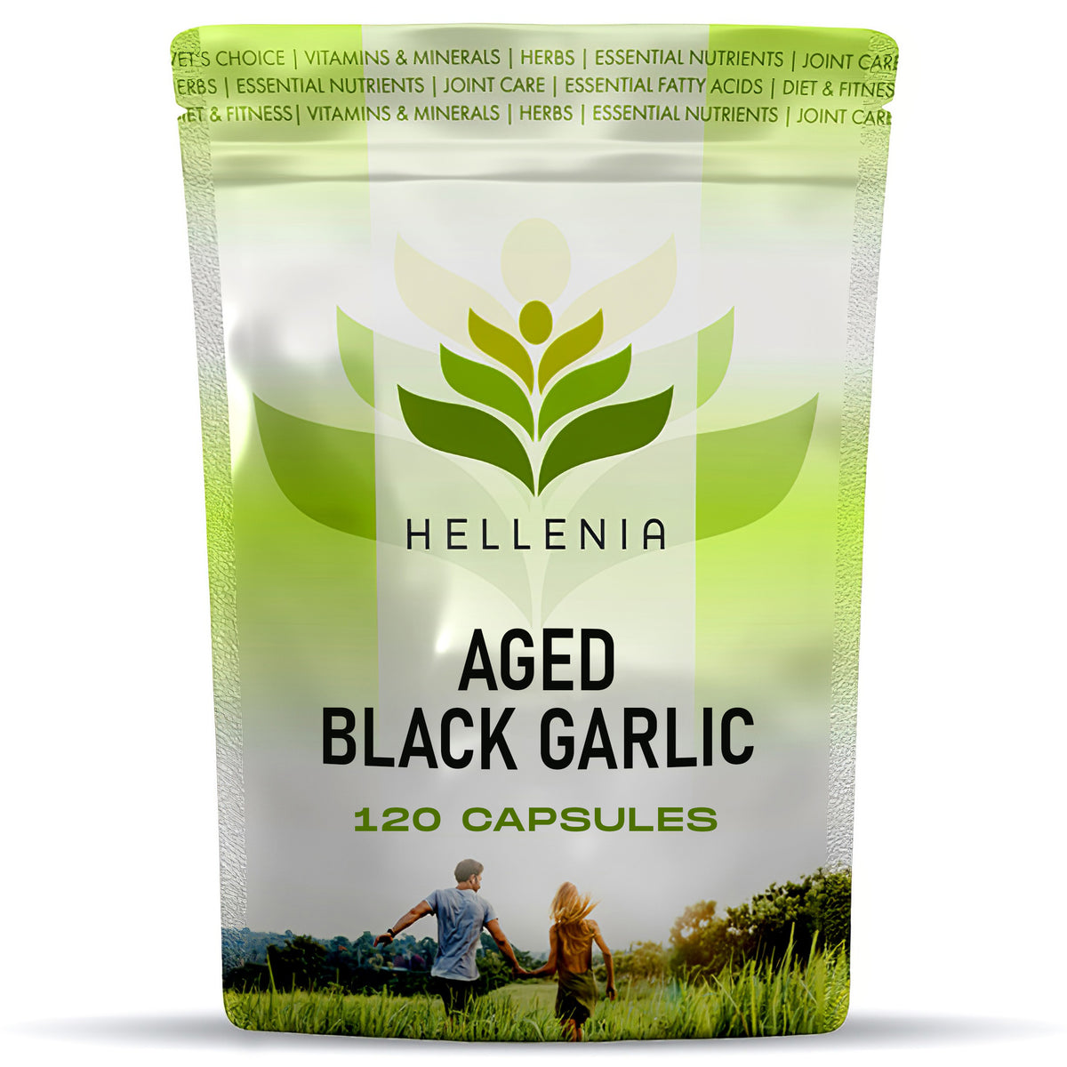 Aged black garlic 12,000mg Capsules - health supplement – Hellenia ...