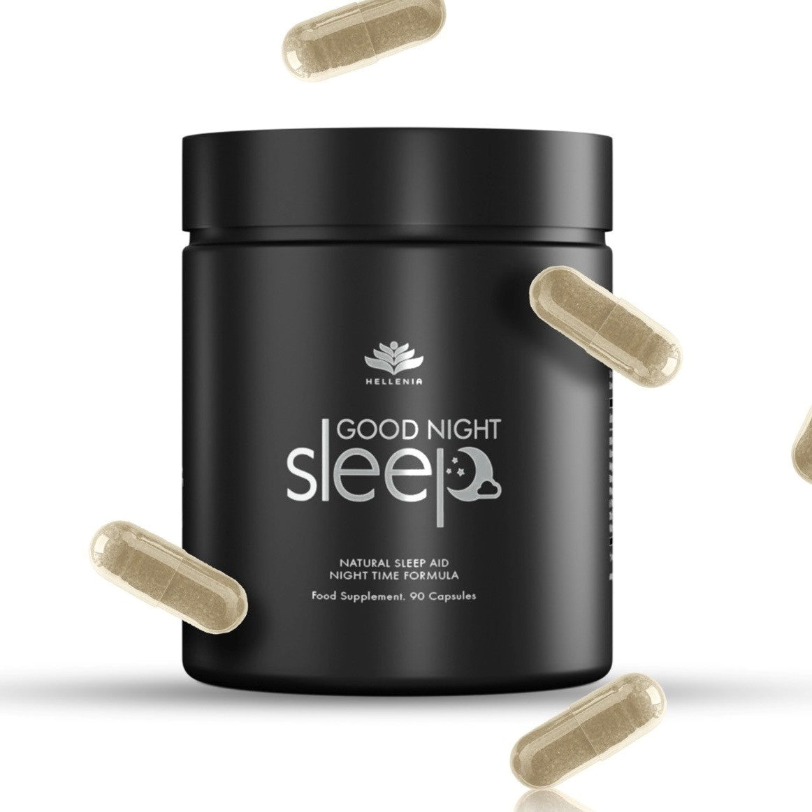 GOOD NIGHT SLEEP - Natural Sleep Aid - 90 Capsules – Hellenia Healthfoods