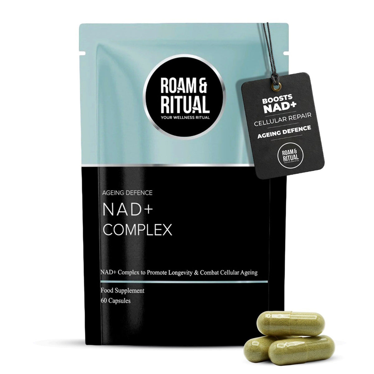 NAD+ Complex Longevity Formula Capsules – Hellenia Healthfoods