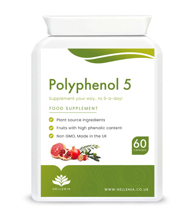 Polyphenol 5 Capsules | 5-a-day fruit and veg - Polyphenol ...
