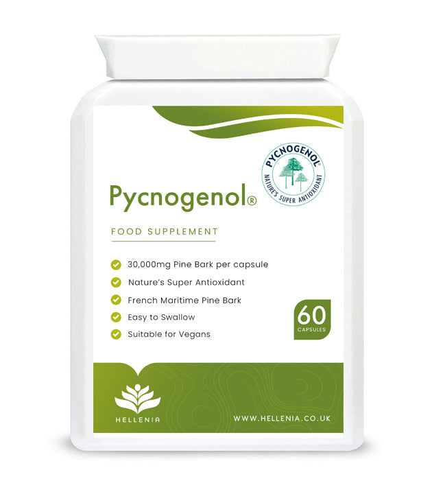 Pycnogenol® 30mg - French Maritime Pine Bark Extract Capsules ...