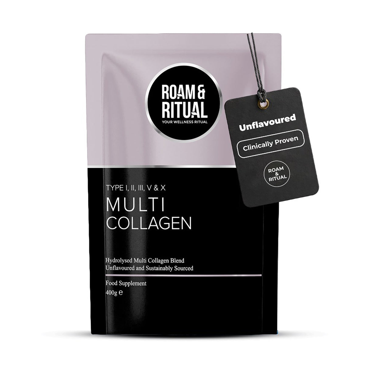 Multi Collagen Protein with Types I, II, III, V & X - 400g – Hellenia ...