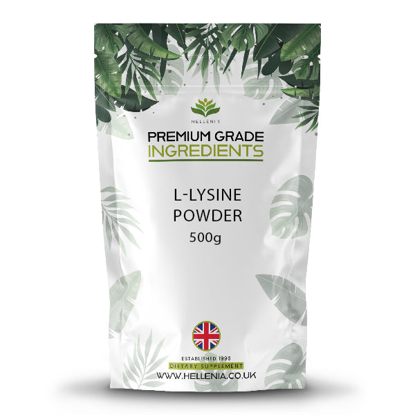 L-Lysine Powder 500g – Hellenia Healthfoods