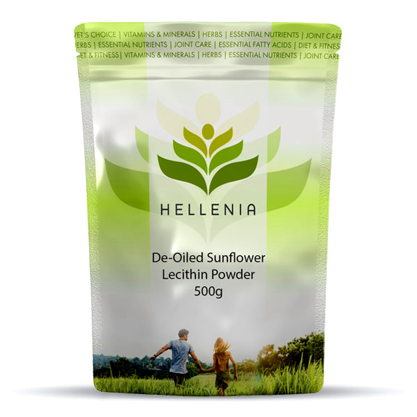 De-Oiled Sunflower Lecithin Powder 500g – Hellenia Healthfoods